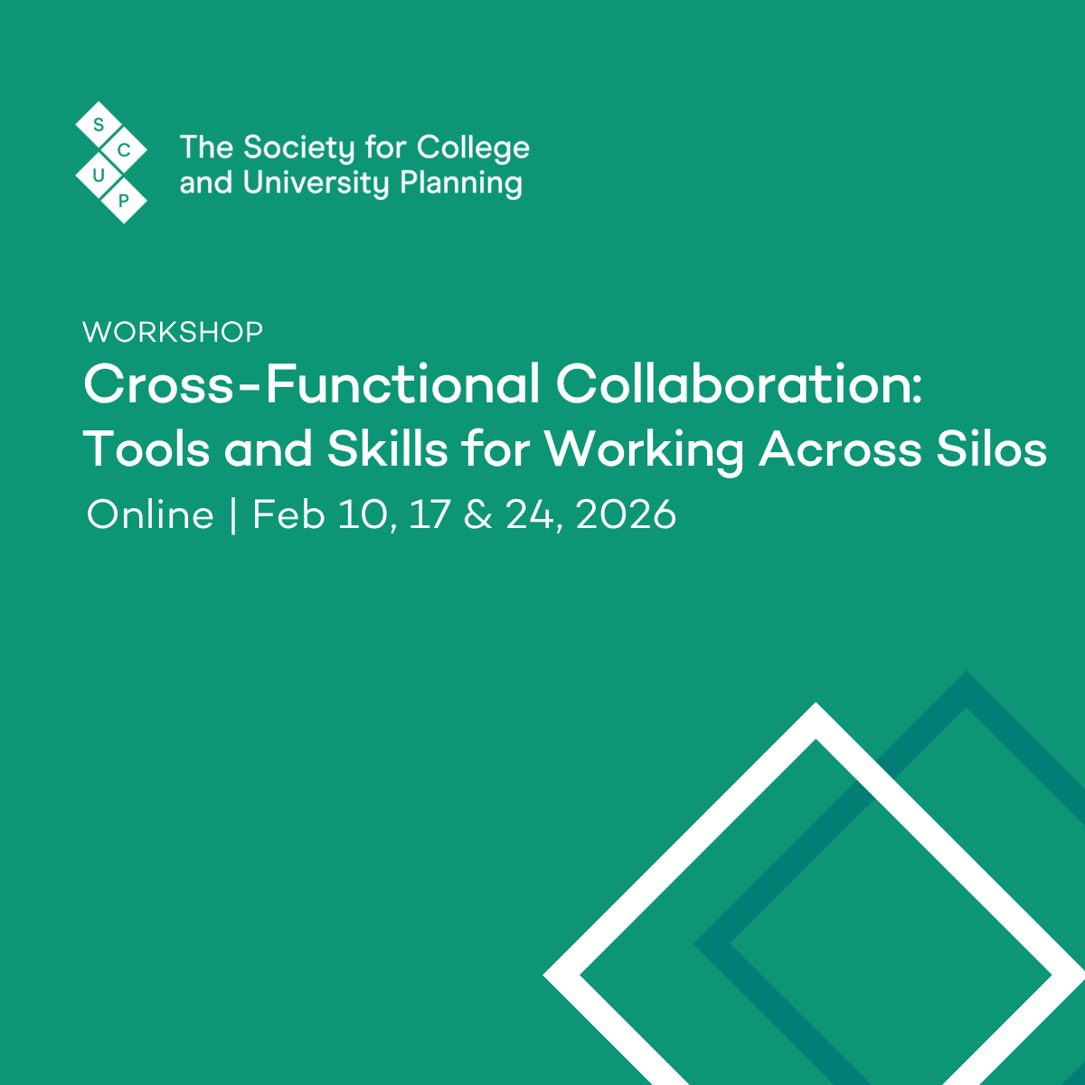 Cross-Functional Collaboration: Tools and Skills for Working Across Silos - SCUP